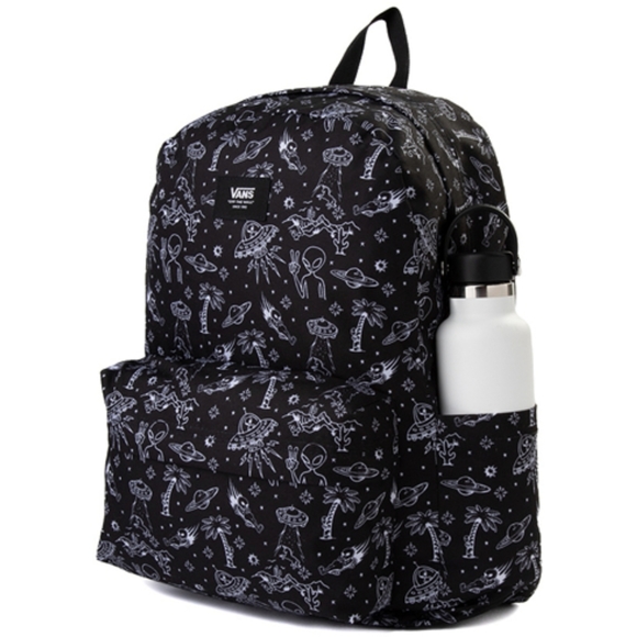 Vans | Bags | Vans Old Skool H2o Backpack Black Alien Ship Unisex ...